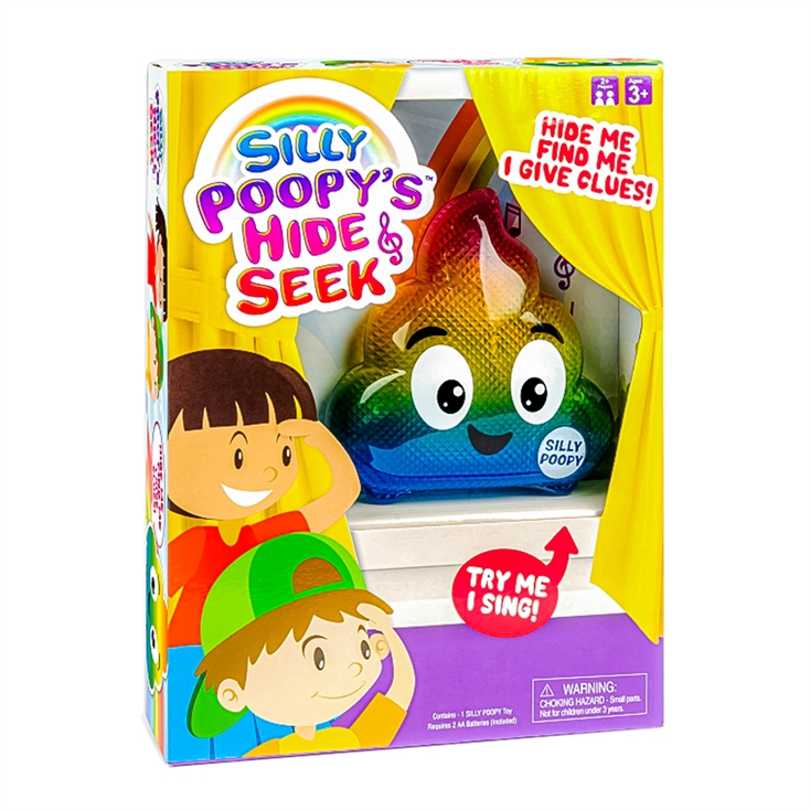 Silly Poopy's Hide & Seek Family Game | Find Me A Gift