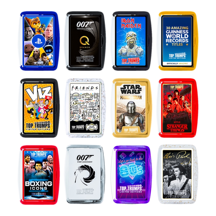 Limited Edition Top Trumps Card Games | Find Me A Gift