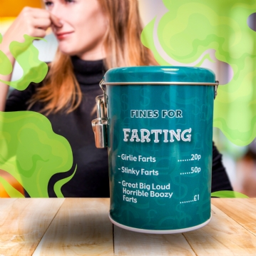 Fines Tin - Farting Money Box | Find Me A Gift