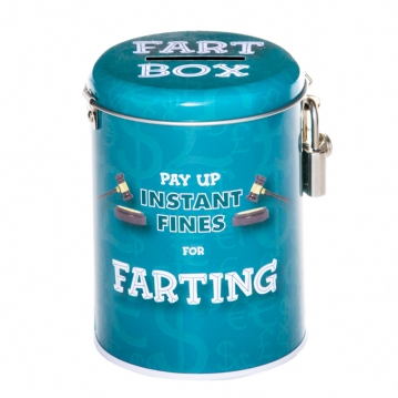 Fines Tin - Farting Money Box | Find Me A Gift