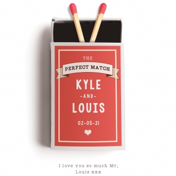 Personalised Perfect Match Poster | Find Me A Gift