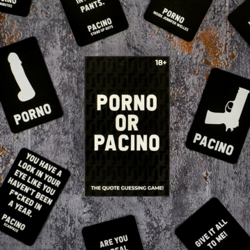 Porno or Pacino Card Game | Find Me A Gift