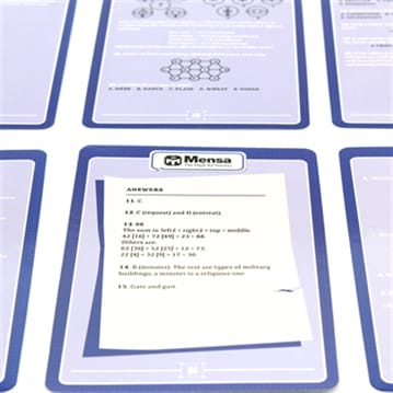 Mensa Card Puzzles and Challenges | Find Me A Gift