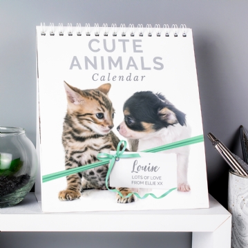 Personalised Cute Animal Calendars | Find Me A Gift
